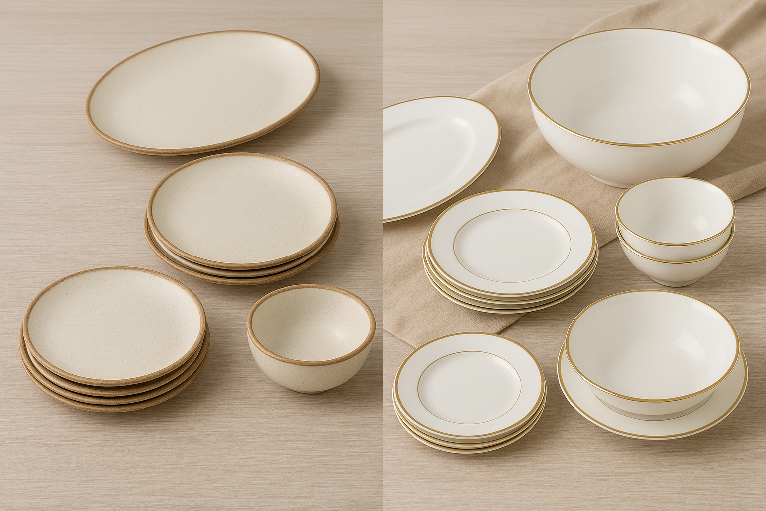 Porcelain vs Ceramic: What’s the Difference in Dinnerware? - The Azure ...